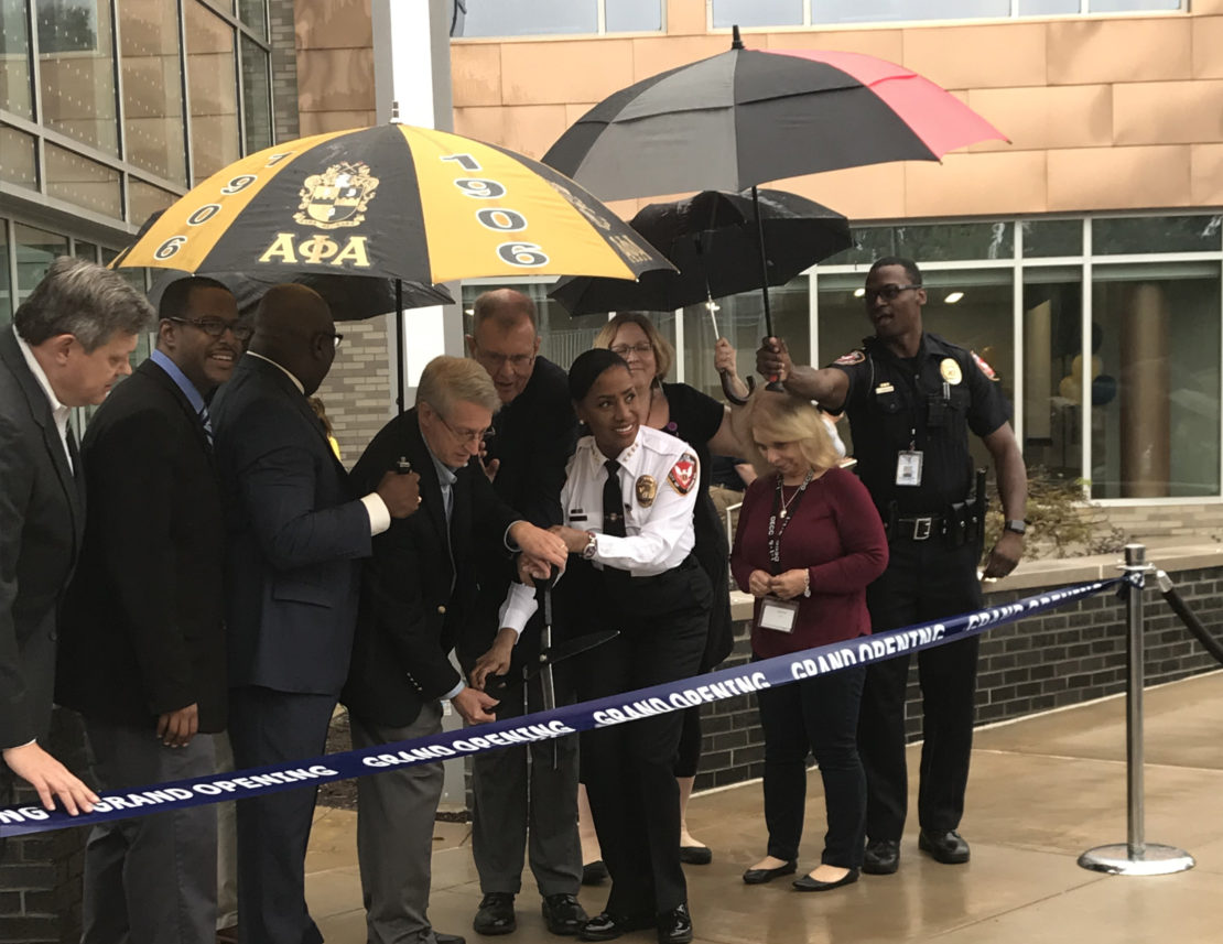 Grand Opening and Ribbon Cutting - Durham Police Headquarters - Falcon ...