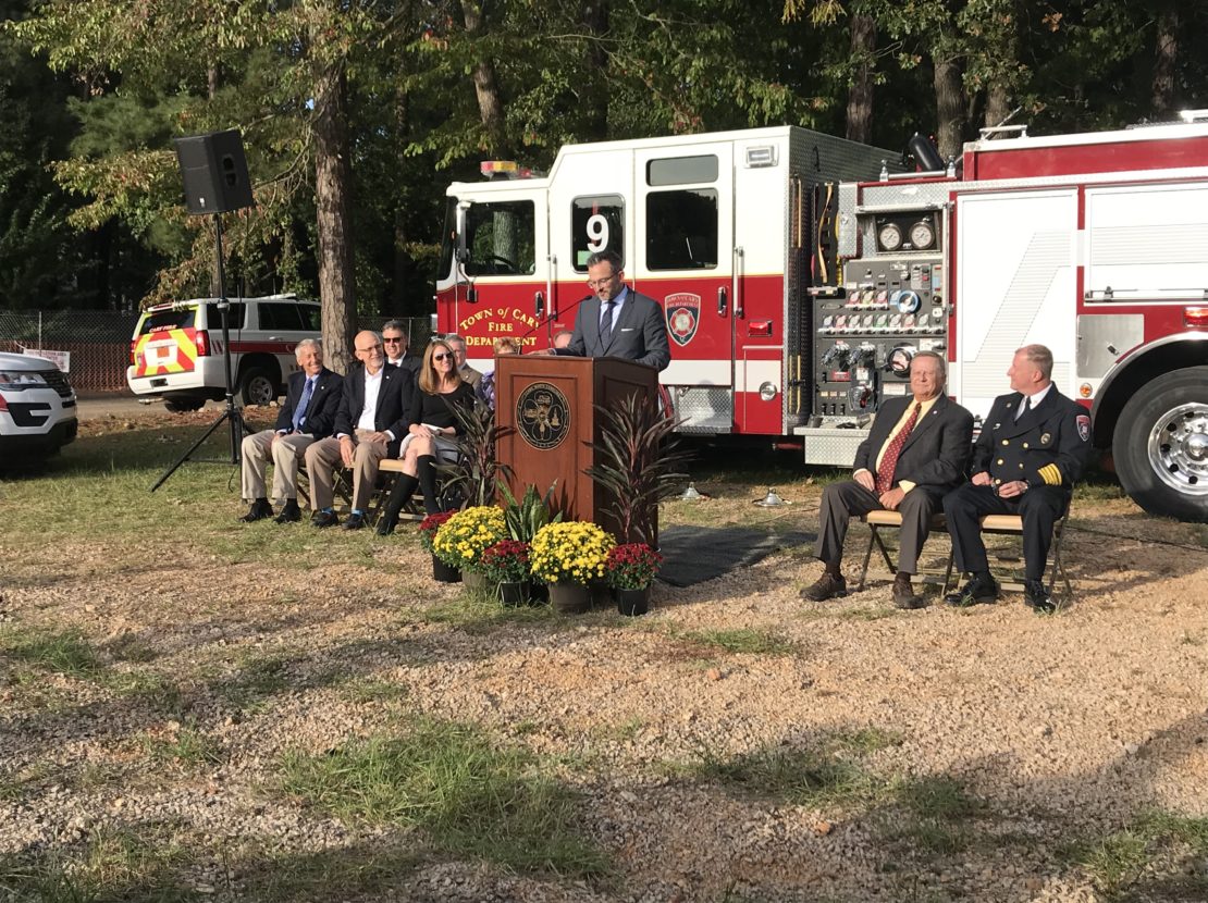 Town of Cary, Fire Station 9 Relocation - Groundbreaking - Falcon ...