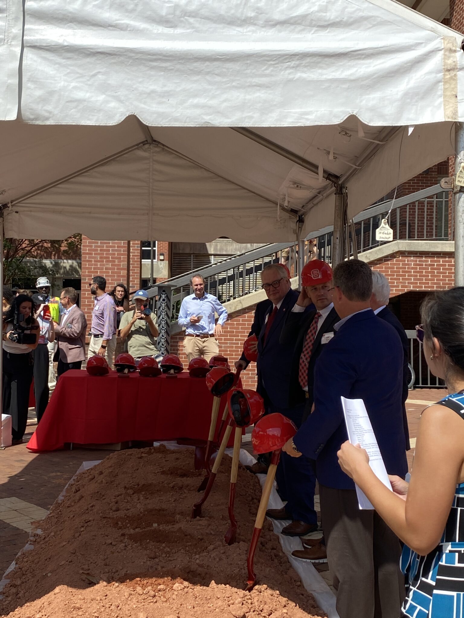 Groundbreaking - NCSU, Integrative Sciences Building - Falcon Engineering